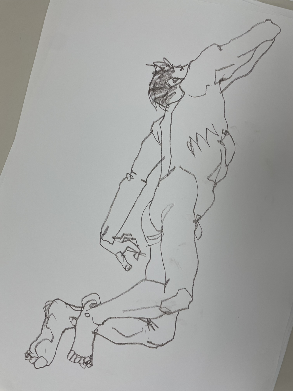 남자누드크로키