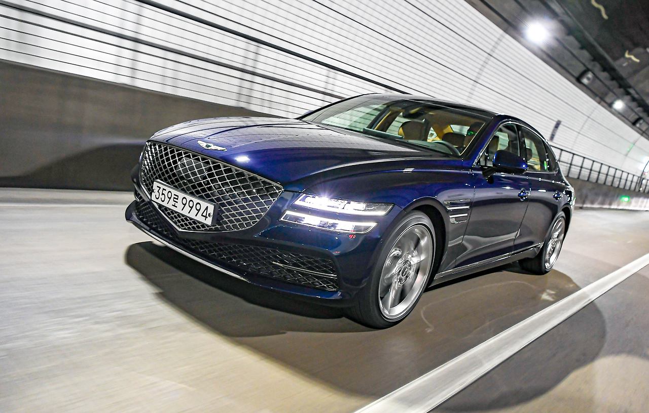 제네시스 G80가 쏘나타만큼 팔리다니!!