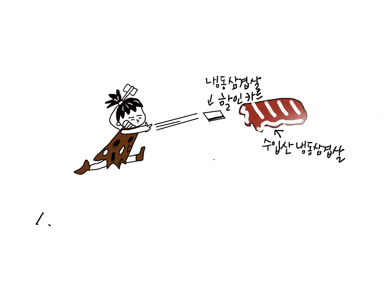 황기를 넣은 수입산 돼지고기 수육