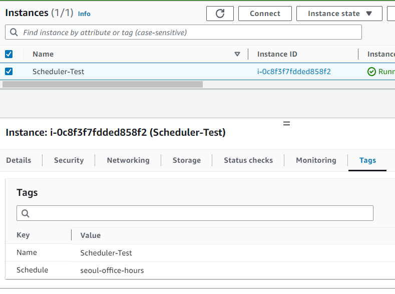 1. Instance Scheduler on AWS