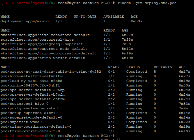 38탄-17. EKS DB -Demo:TrinoTaxi