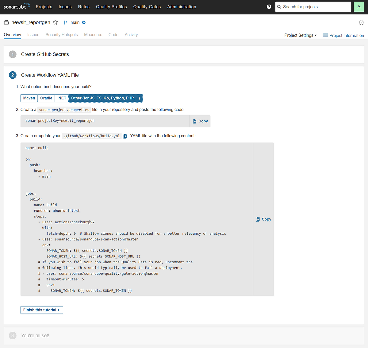 소스 정적 분석도구 Sonarqube