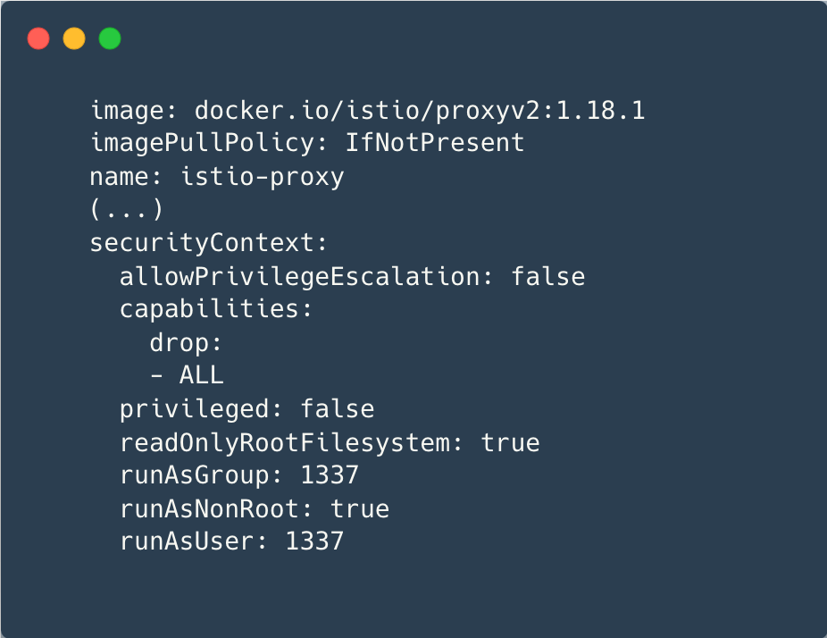 Istio Proxy의 작동원리