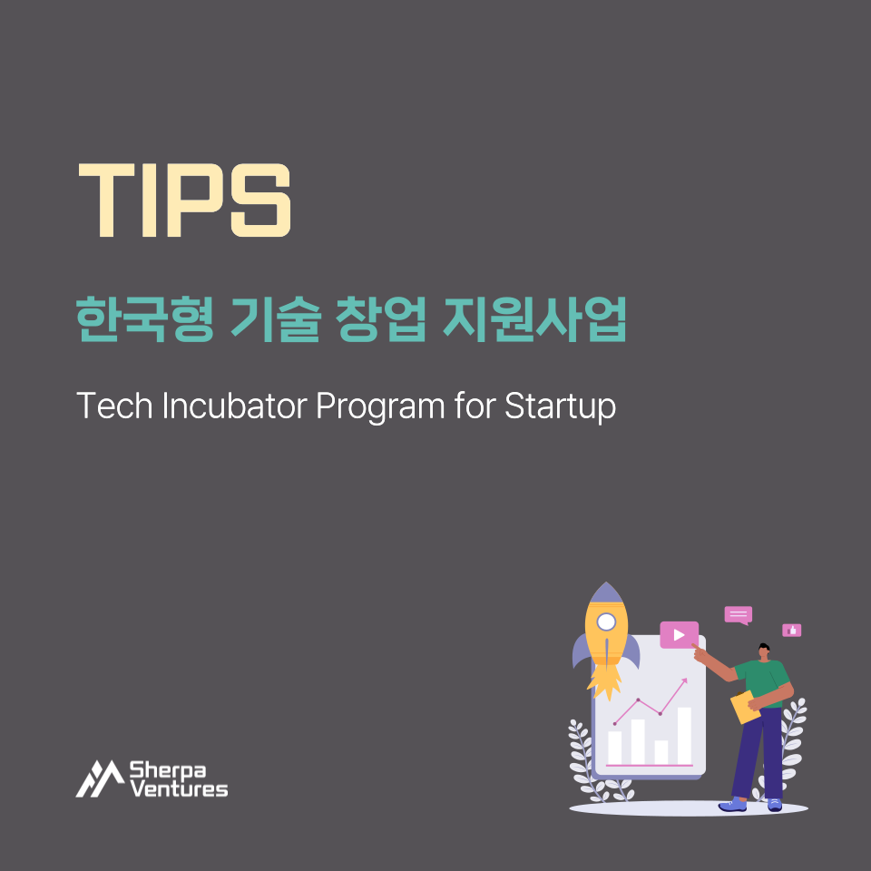 한국형 기술 창업 지원사업 팁스tips