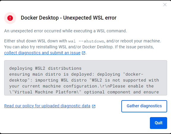 deploying WSL2 distributions ensuring main distro is deployed :: 지식은 날리지