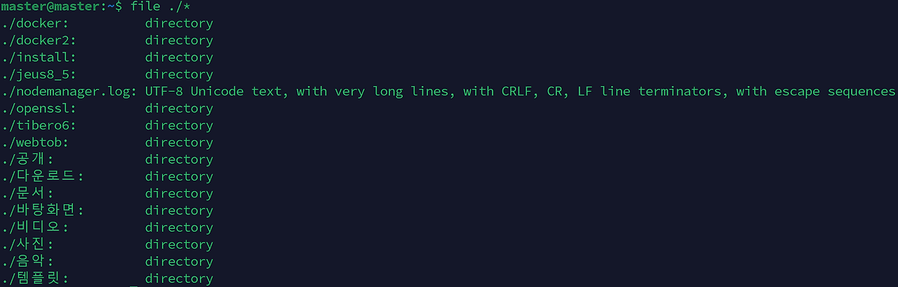[Linux] file / type 명령어 사용법