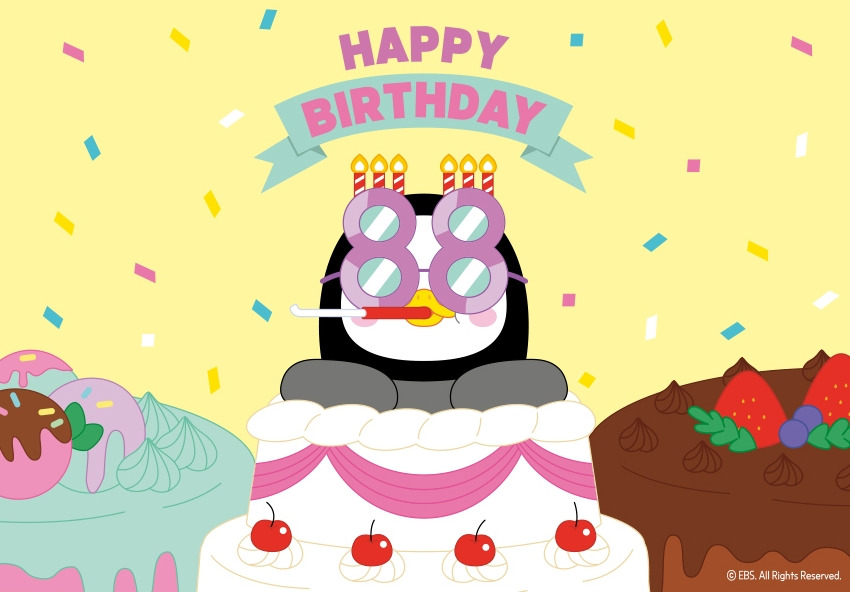 펭수 타로 카드와 생일 배터리 우산 구매 펭클럽 인증~ 굿즈 챙겨 Onpc