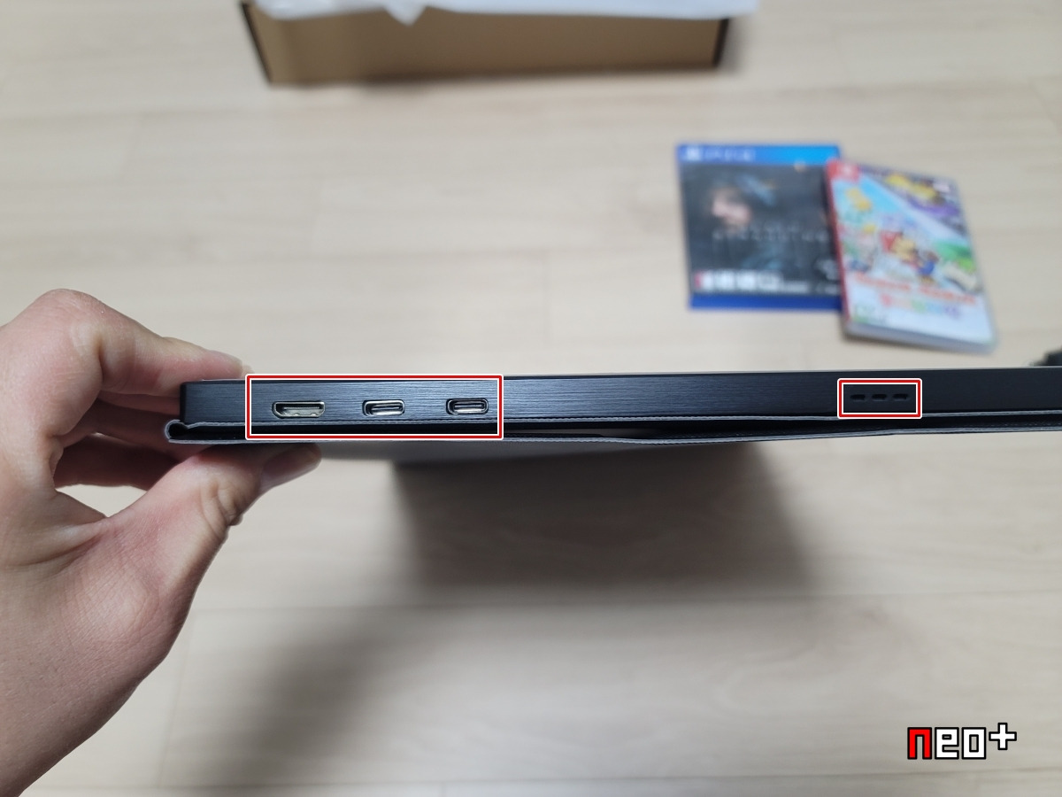 제품 제우스랩 Z16p 휴대용 포터블 멀티 Dex 휴대용 모니터 16인치zeuslap Z16p Portable Monitor