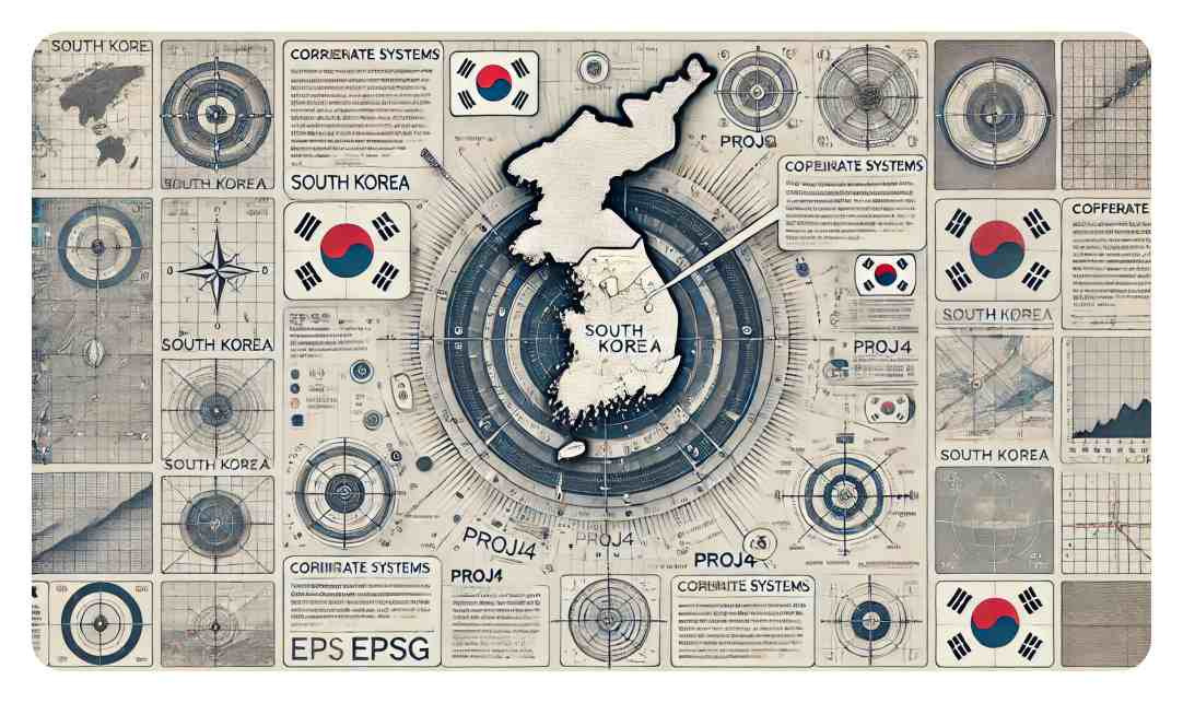 한국 주요 좌표계 및 Proj4 인자 완벽 가이드 (2024 최신판) - EPSG 코드와 QGIS 적용 방법