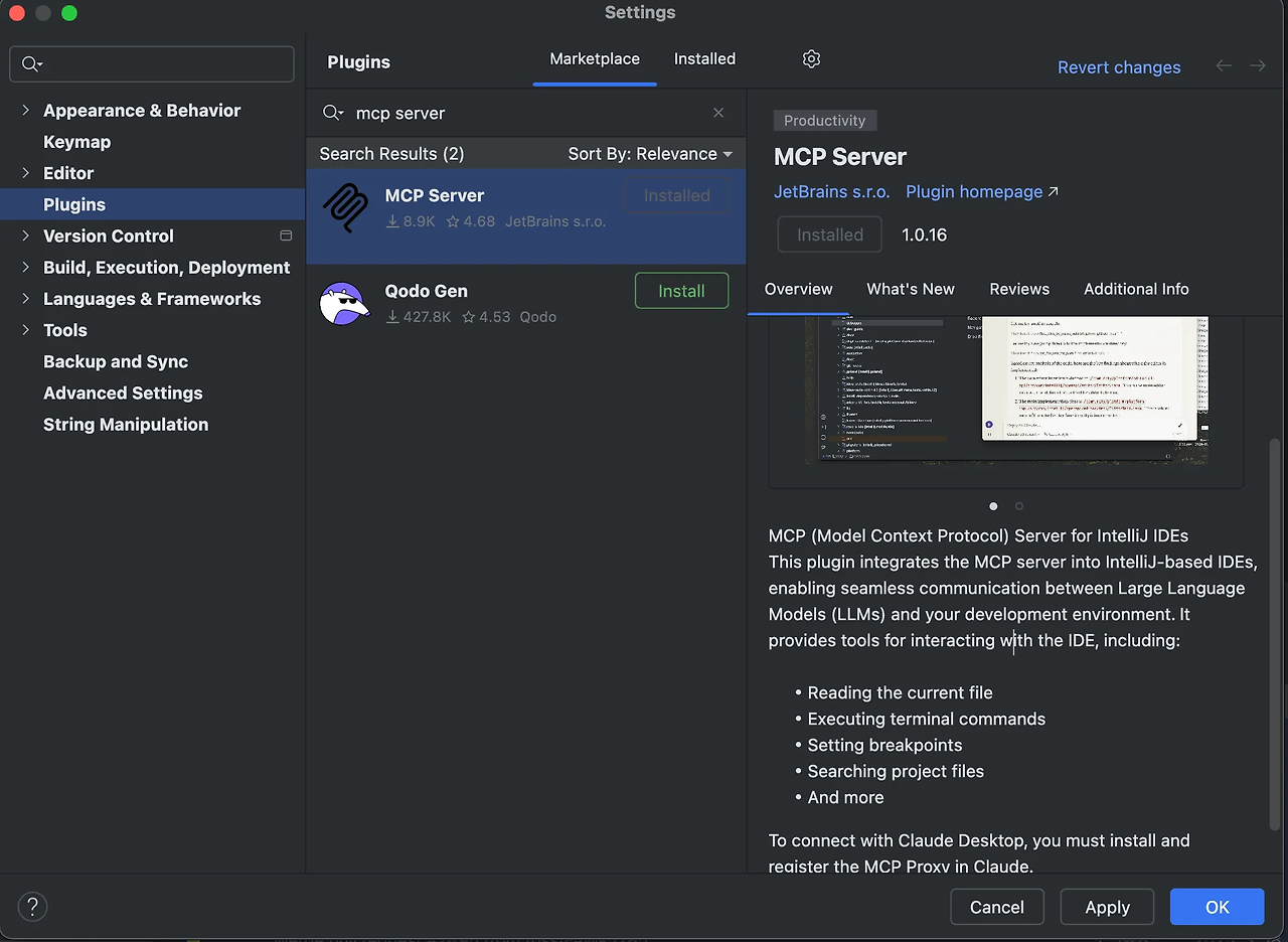 [LLM] MCP(Model Context Protocol)에 대하여 알아보고 IntelliJ와 Claude를 MCP로 연동하기 - MangKyu's Diary