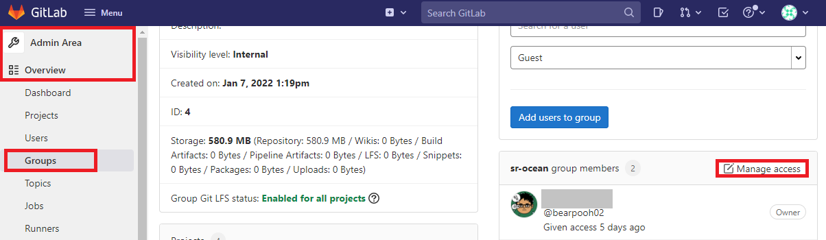 GitLab의 권한 관리와 설정 방법