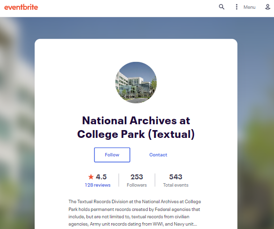 NARA Ⅱ 미국국립문서기록관리청 방문, 열람하기 (National Archives and Records ...