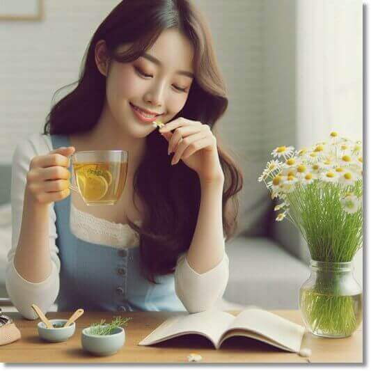 카모마일 차 효능 및 영양소 섭취량과 주의점 블로그 생활