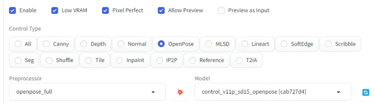 Stable Diffusion - 콘트롤넷(ControlNet) 1.1 사용방법(1)