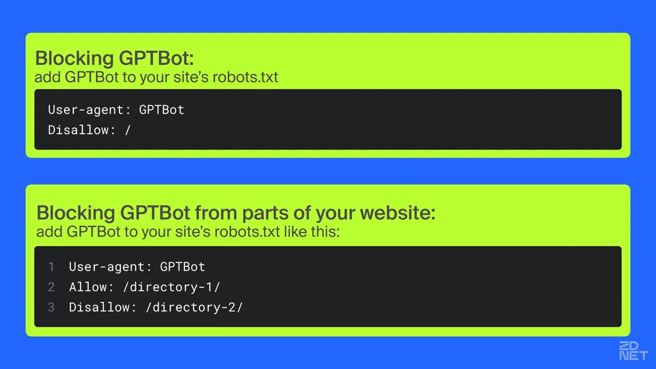 Open AI가 알려주는 GPTBot의 웹크롤링 막는 방법
