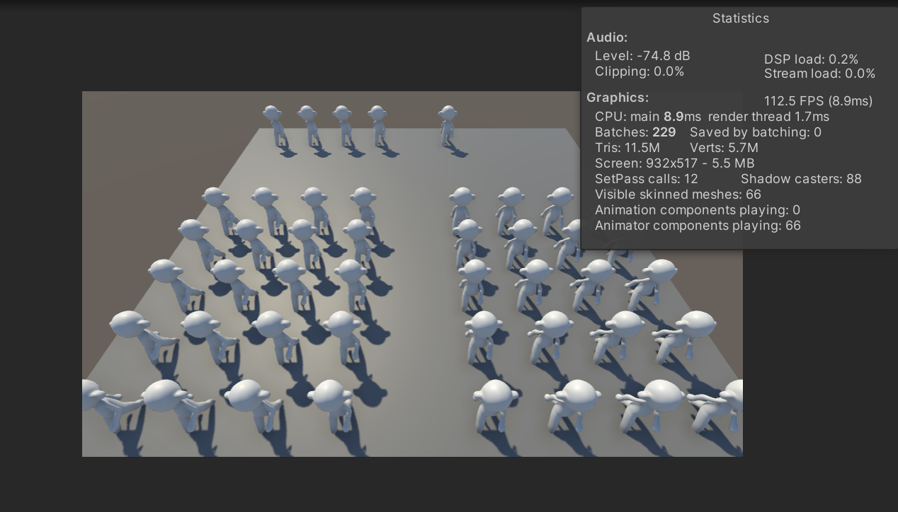 유니티 Optimize Game Objects