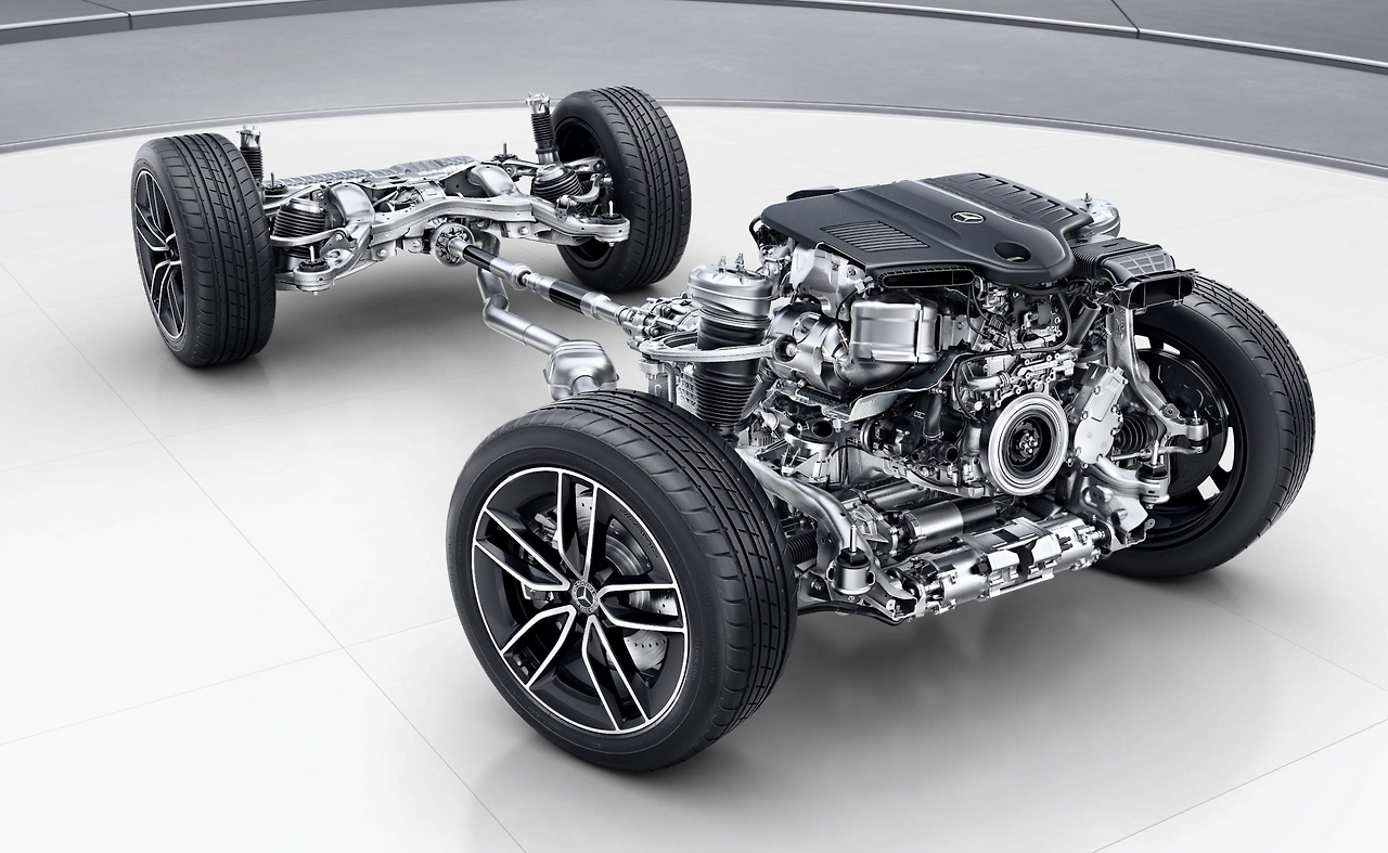 벤츠 GLE 450 _ E-ABC 서스펜션