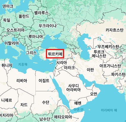 튀르키예(터키) 국민소득, 군사력, 인구수, 위치, 순위, 여행(1인당 GDP, 국방력, 지도, 종교, 관광)