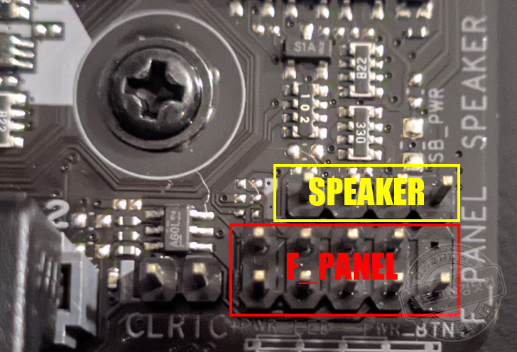 컴퓨터 조립 메인보드 F_PANEL 프런트패널 케이블 연결 방법