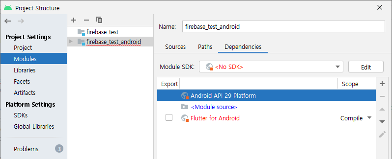 Flutter 프로젝트에서 app build.gradle의 Properties가 Cannot Resolve Symbol 일 때