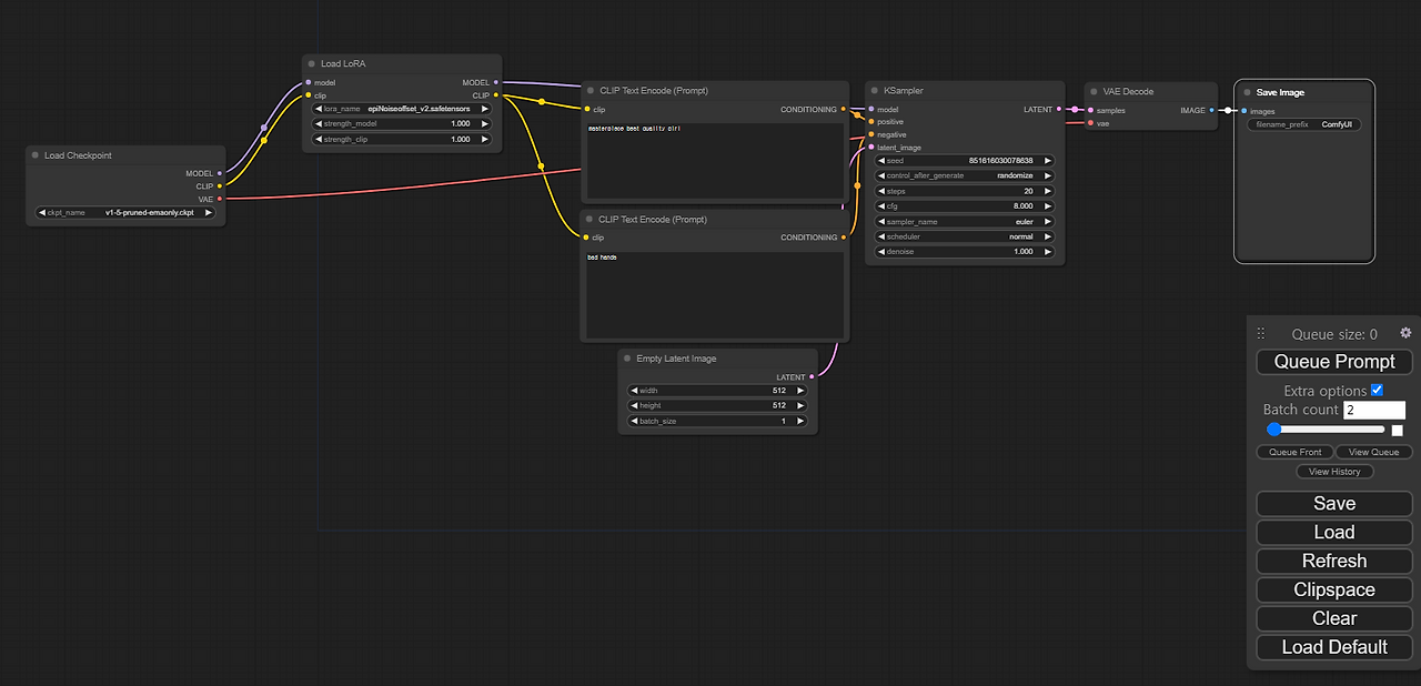 ComfyUI 설치 및 사용법 기초