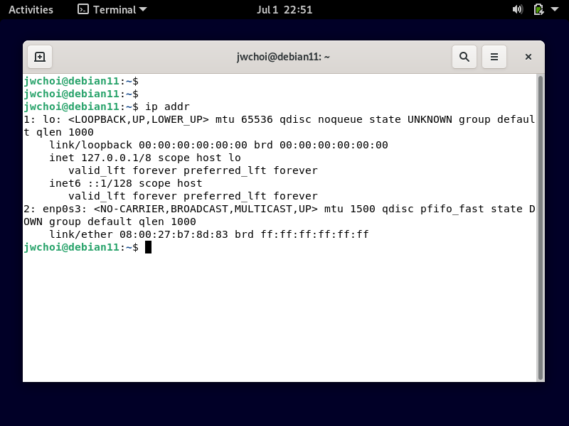 [Debian Linux 11 Bullseye] Debian Linux iso 다운로드 링크 및 설치 — 재시도