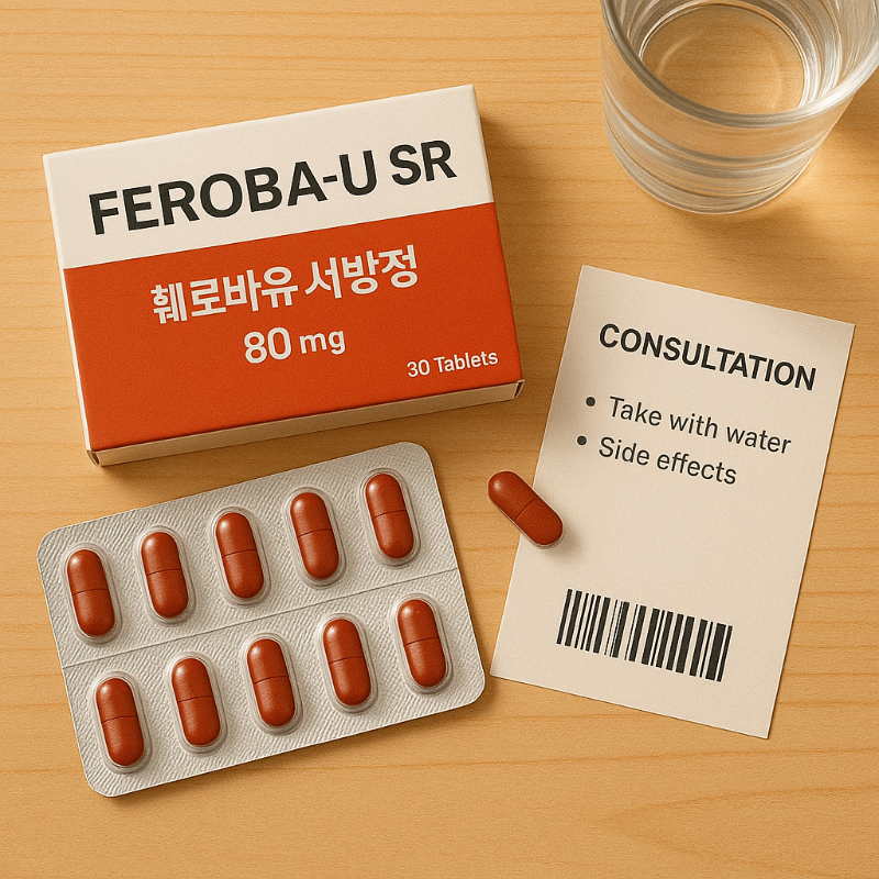 훼로바유서방정 복용법 부작용 알아보기 가격 변비 설사 임산부 처방