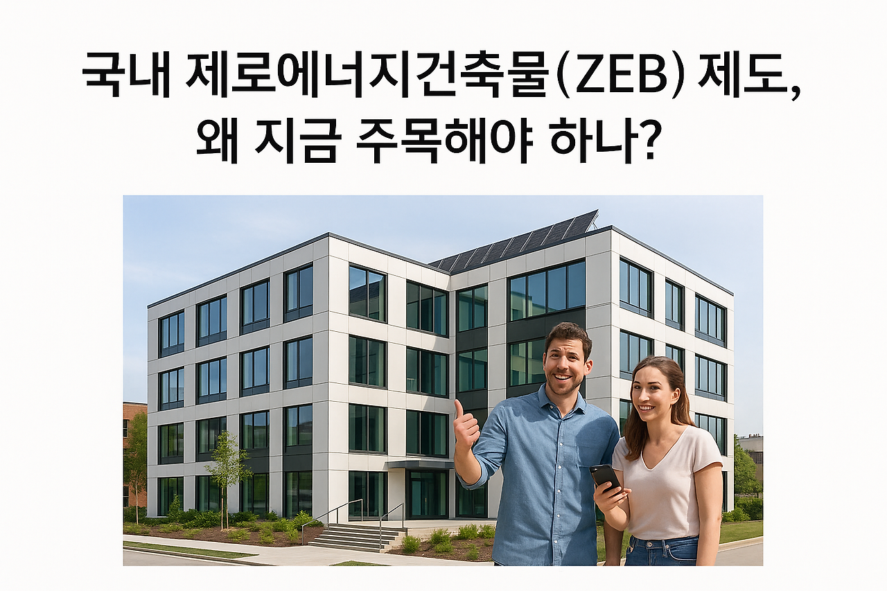 국내 제로에너지건축물zeb 제도 왜 지금 주목해야 하나