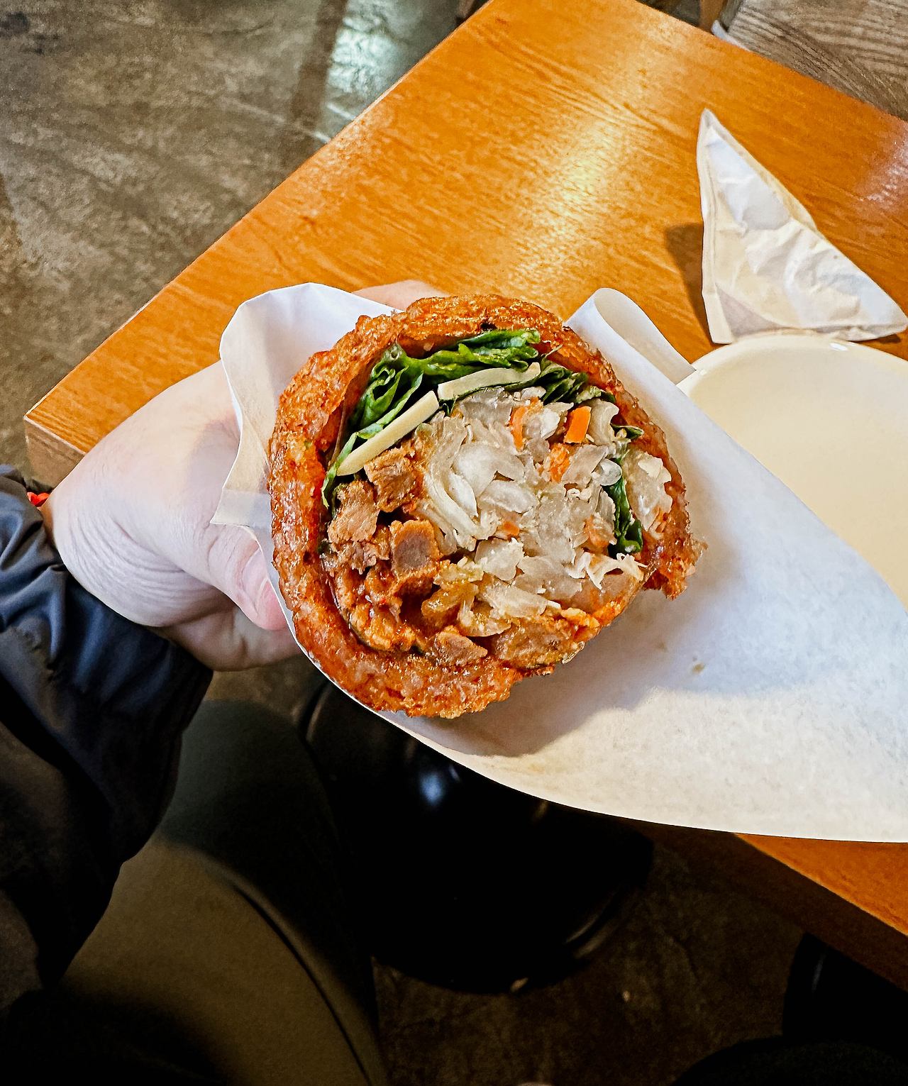 전주 두이모 카페 전국유일 이색적인 비빔밥와플 후기