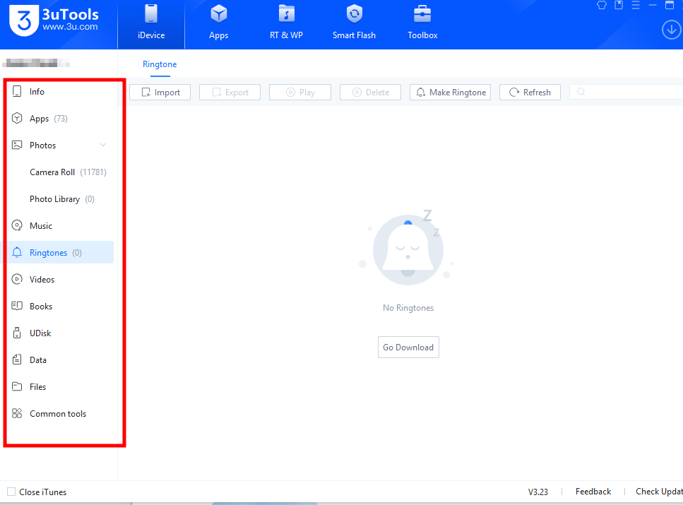 3utools 다운로드 및 사용법