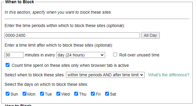 Tool / 집중을 위한 크롬 확장프로그램, Leechblock — enerGneer