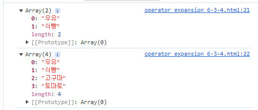 KS - JavaScript 전개 연산자 (깊은 복사 & 얕은 복사)
