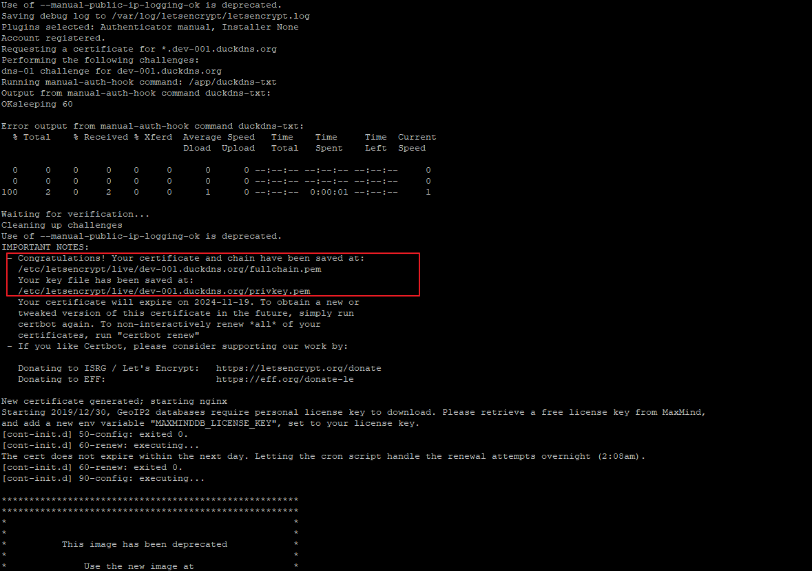 DuckDns + LetsEncrypt로 Nginx HTTPS설정