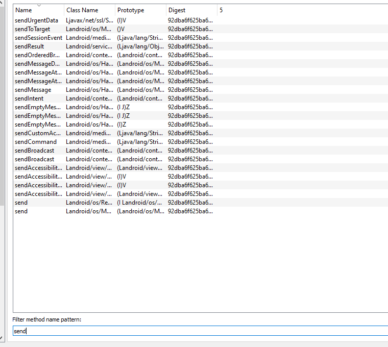 Androguard GUI 사용하기