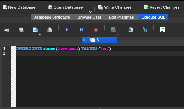 SQLite NodeJS 모듈 이용해서 CRUD 구현하기 # DBBrowser SQLite3