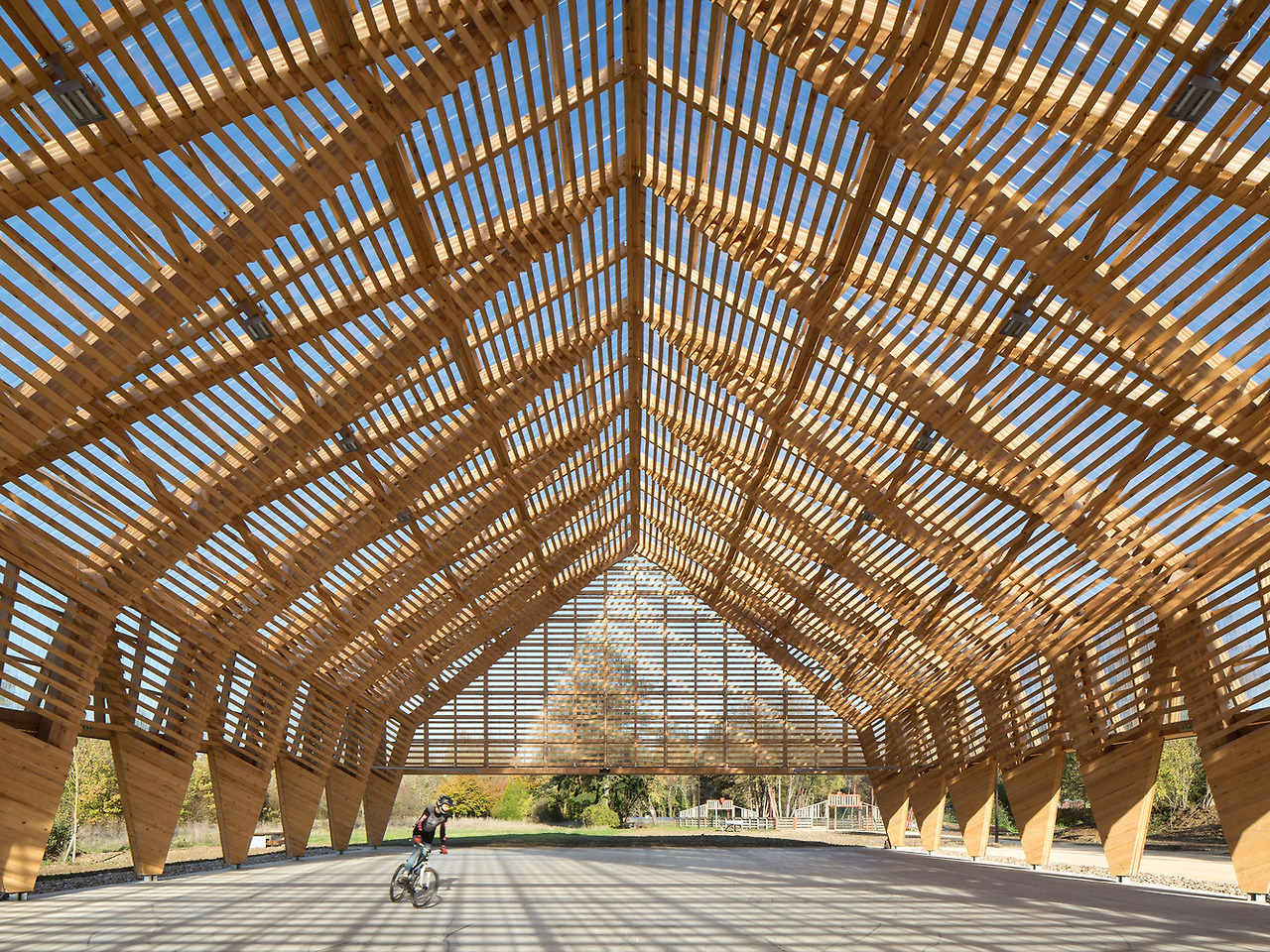 *우드홀 [ Studiolada ] Wooden Hall in Ancy-Dornot