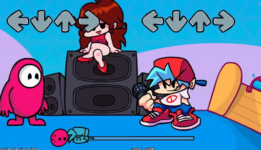 프나펌 폴가이즈 모드 다운로드 - FNF vs Fall Guys