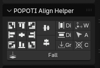 [Blender] 블렌더 정렬 기능 추천 무료 애드온 (POPOTI Align Helper)
