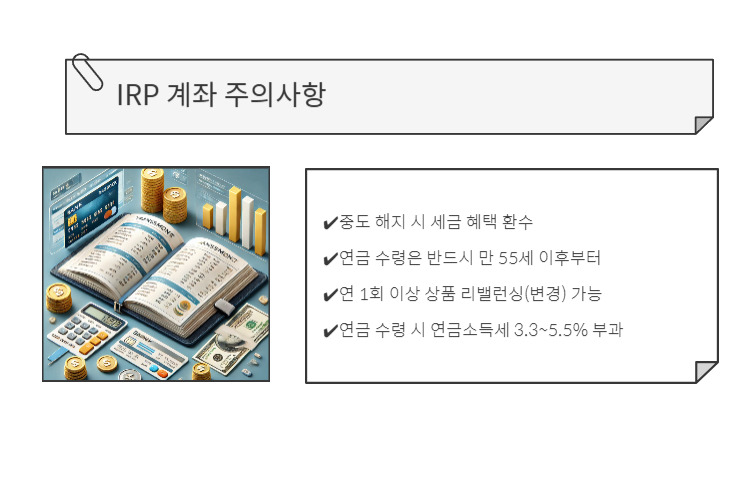Irp 계좌란 계좌 개설 방법부터 세액공제 한도·수수료 비교까지 2025년 최신