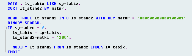 [SAP ABAP 강좌 22] Internal Table 활용3 - MODIFY, DELETE - 나와 함께 SAP질을