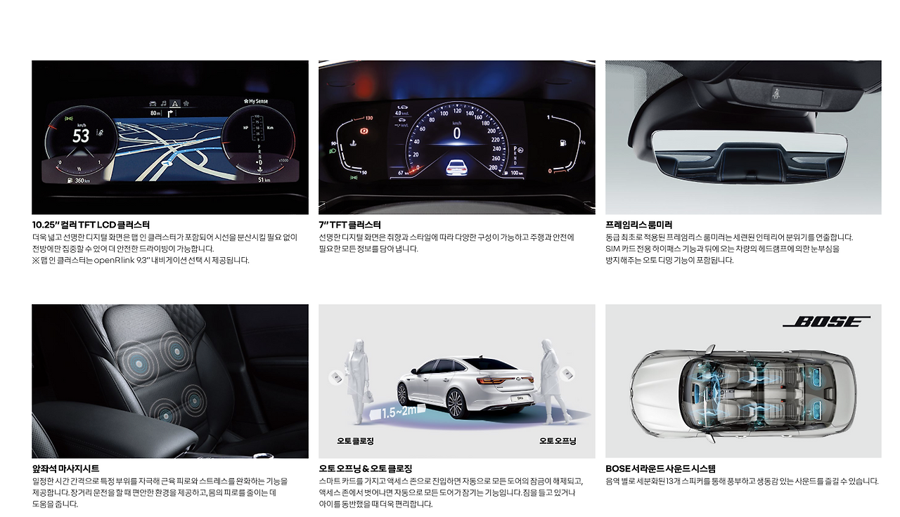 2025 르노 SM6 가격 및 제원 총정리 – 중형 세단의 새로운 기준