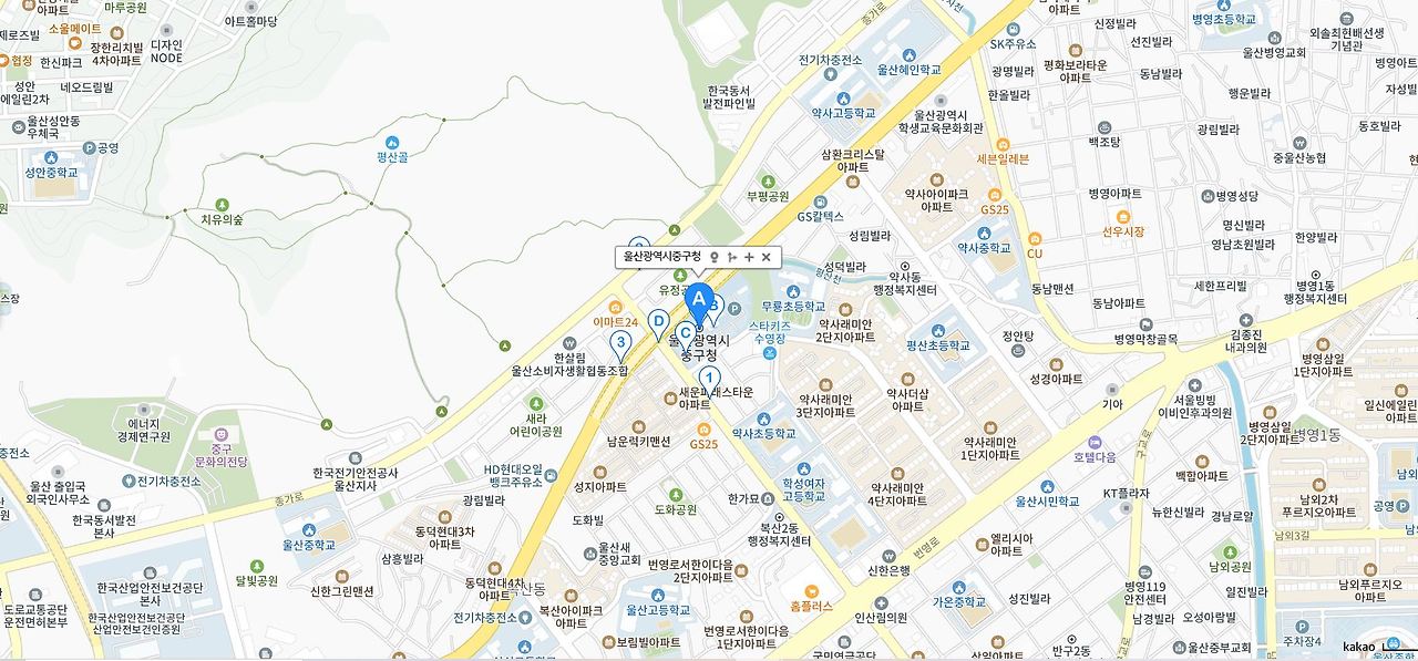 울산 중구청 여권 민원실 전화번호 점심시간 야간민원 주차장 등 안내 민원정보