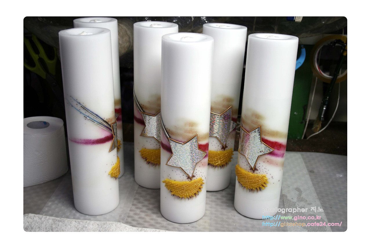 지노캔들gino Art Candle양초를연구하는사람들 2021년 성탄 제대용 양초 캔들 Ver1