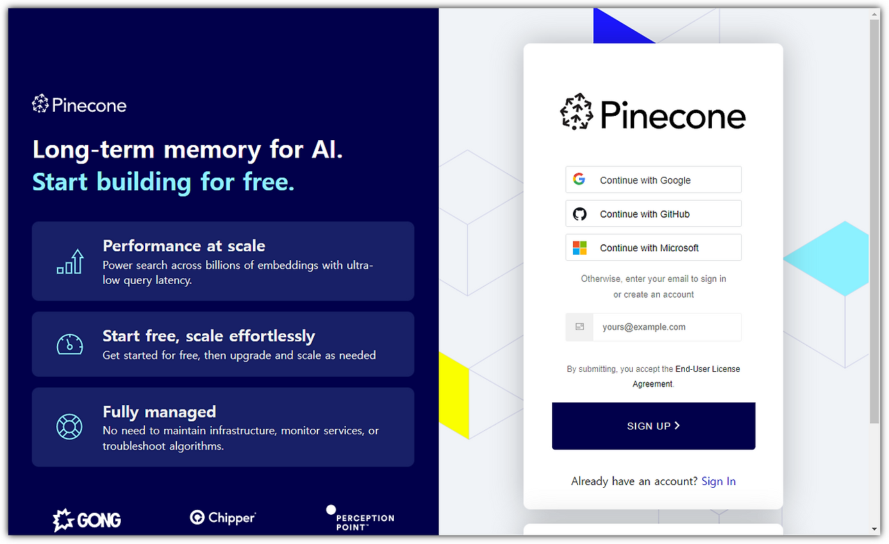 벡터 데이터베이스 파인콘 맛보기 (Vector Database Pinecone) :: 머가필요해