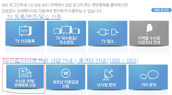 KBS 민영화 수신료 안내는 방법 TV수상기 제거