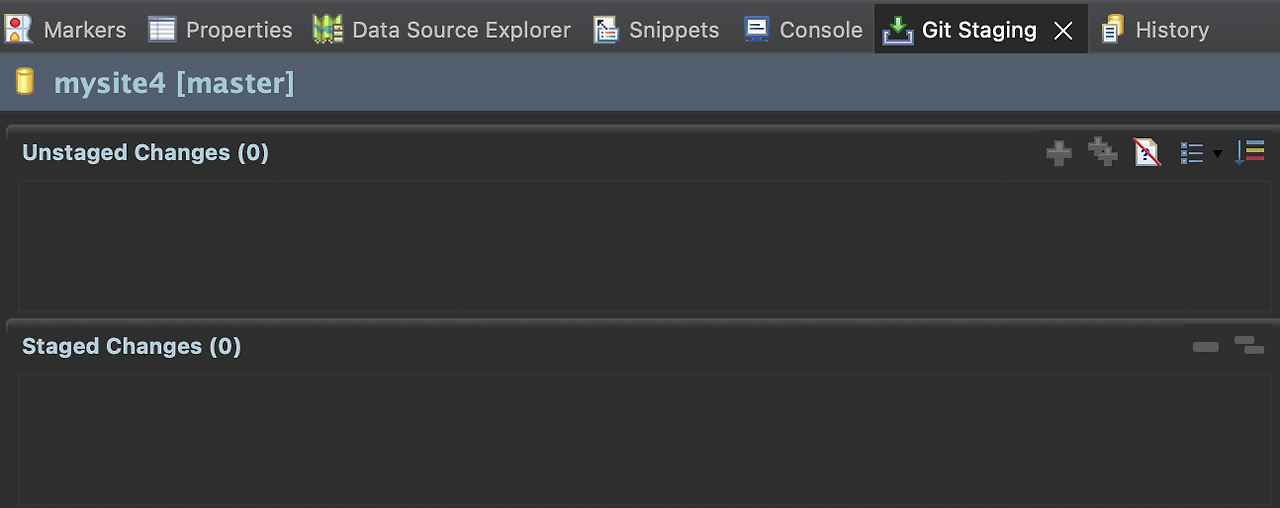 [eclipse] Staging View Loader has encountered a problem : Git Stating Error