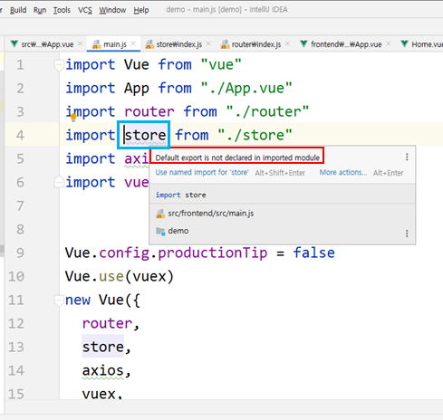 [VueJS] 에러 : cannot read property 'dispatch' of undefined in Vuex (0142:20)