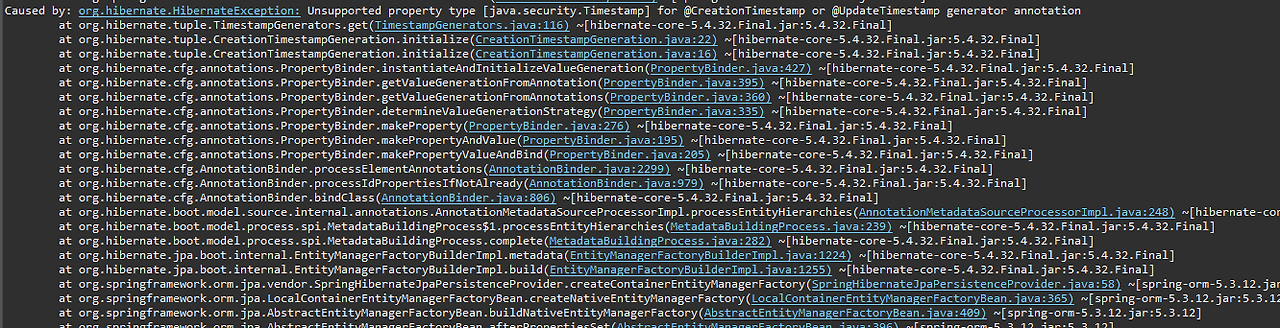 [ JAVA ] org.hibernate.HibernateException: Unsupported property type for generator annotation