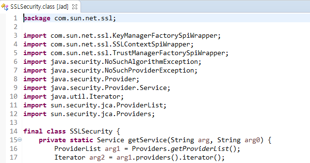 이클립스용 Java Decompiler JadClipse 설치방법
