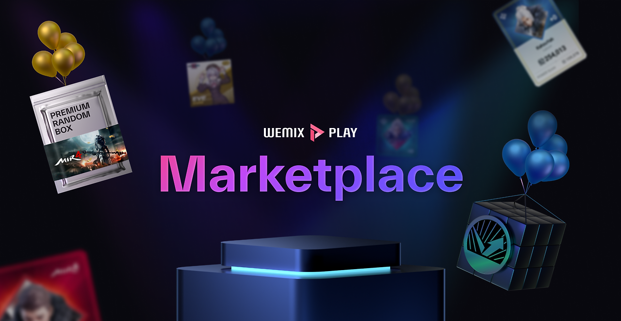 [WEMIX PLAY] 마침내 열린 가능성의 장, Marketplace